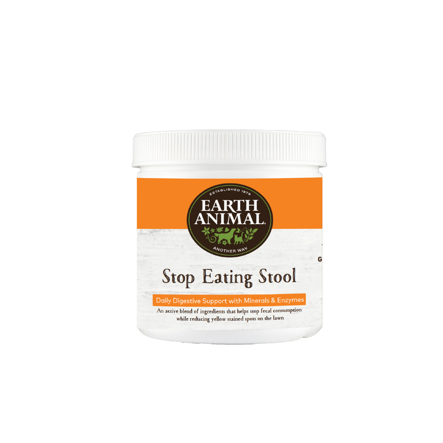 Earth Animal Stop Eating Stool | Raw and Kibble