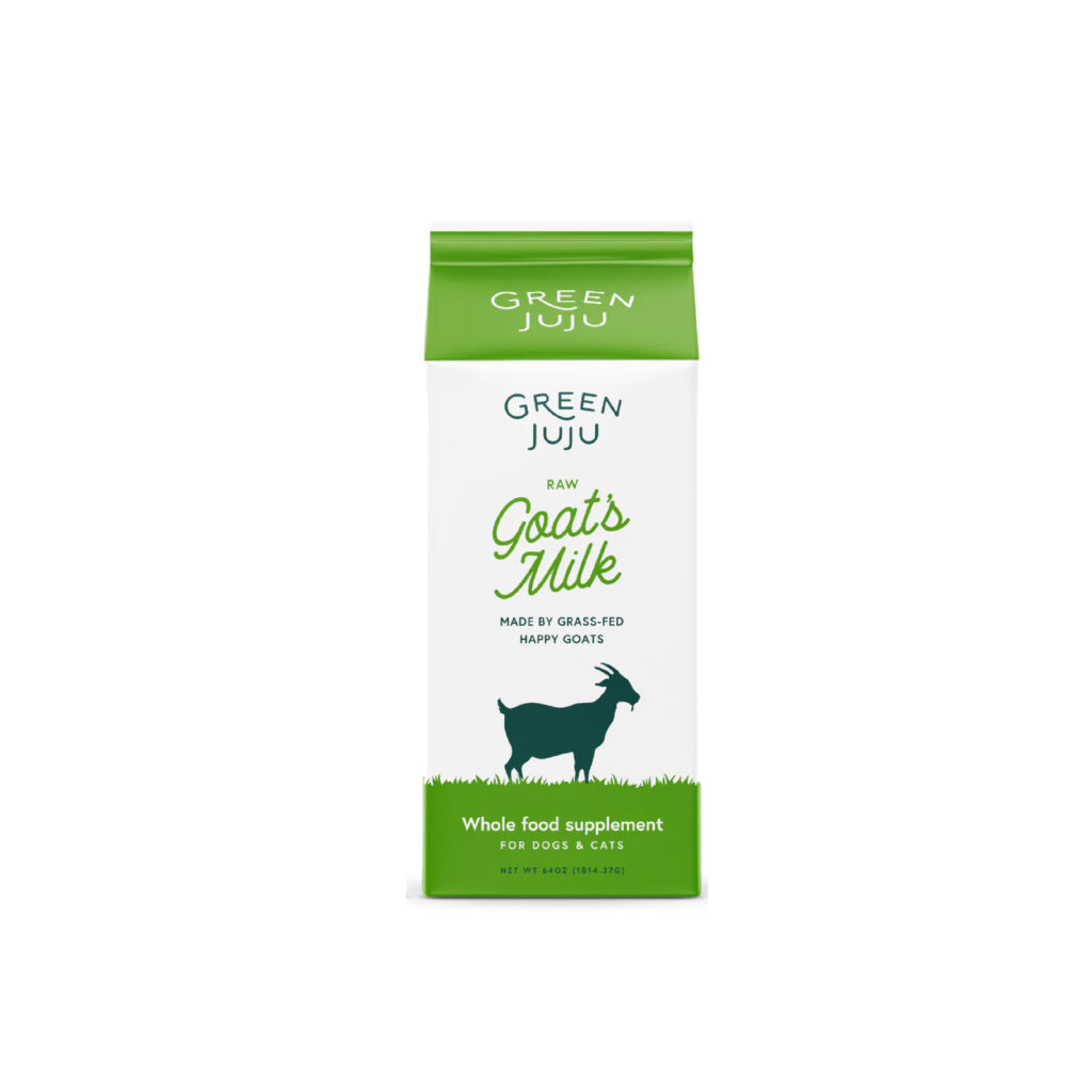 Green Juju Goat Milk 1/2 Gallon | Raw and Kibble
