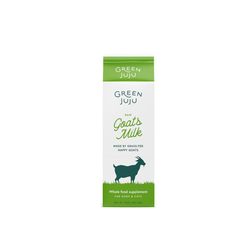 Green Juju Goats Milk 32Oz | Raw and Kibble
