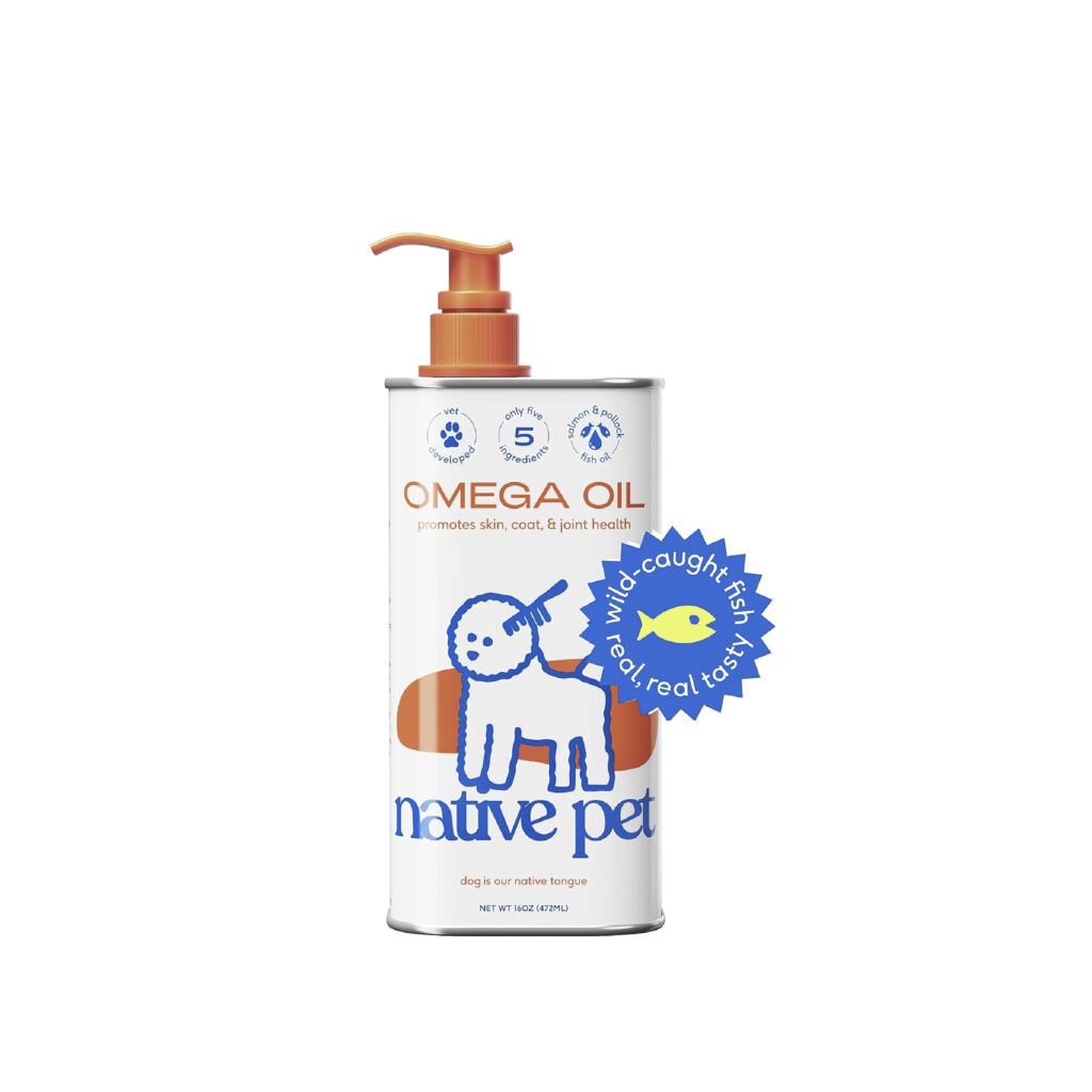 Native Pet Omega Oil 16Oz | Raw and Kibble