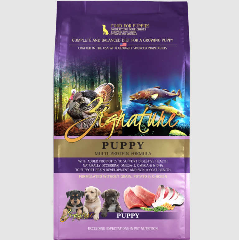 Zignature GF Puppy Formula 25Lbs | Raw and Kibble